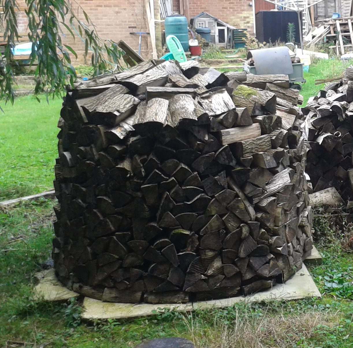 Holz Hausen log seasoning – 1000fluffyclouds blog